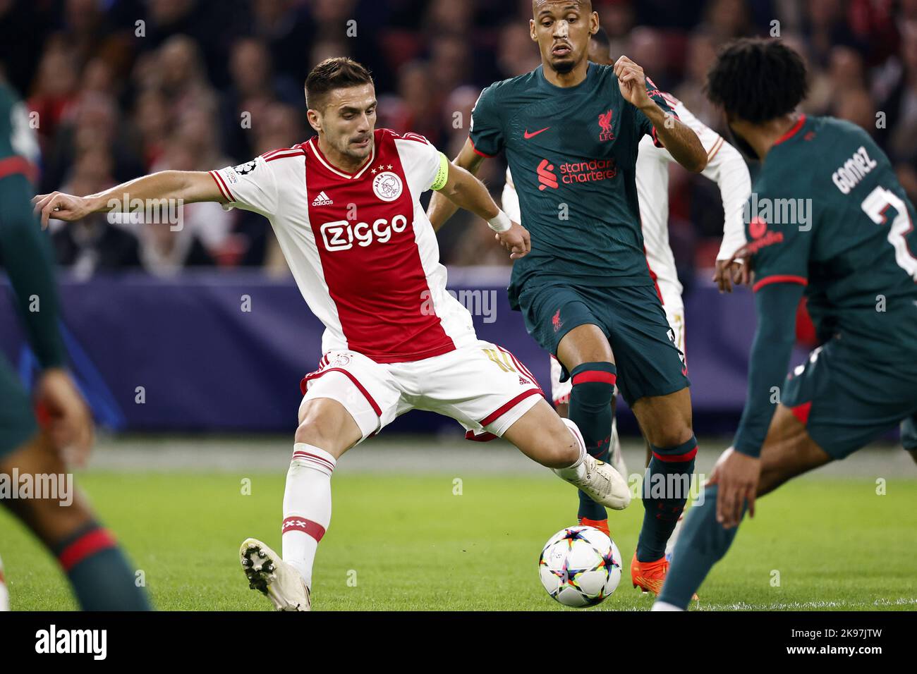 Amsterdam, The Netherlands. October 26, 2022 Amsterdam, The Netherlands. AMSTERDAM - (LR) Dusan ...