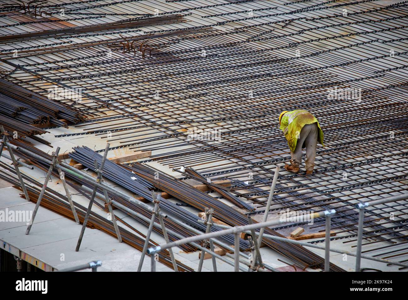 Renaker Build LTD groundwork foundations Stock Photo - Alamy