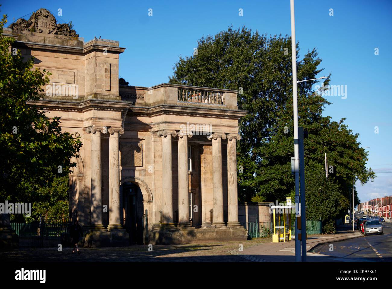Birkenhead park entrance hi-res stock photography and images - Alamy