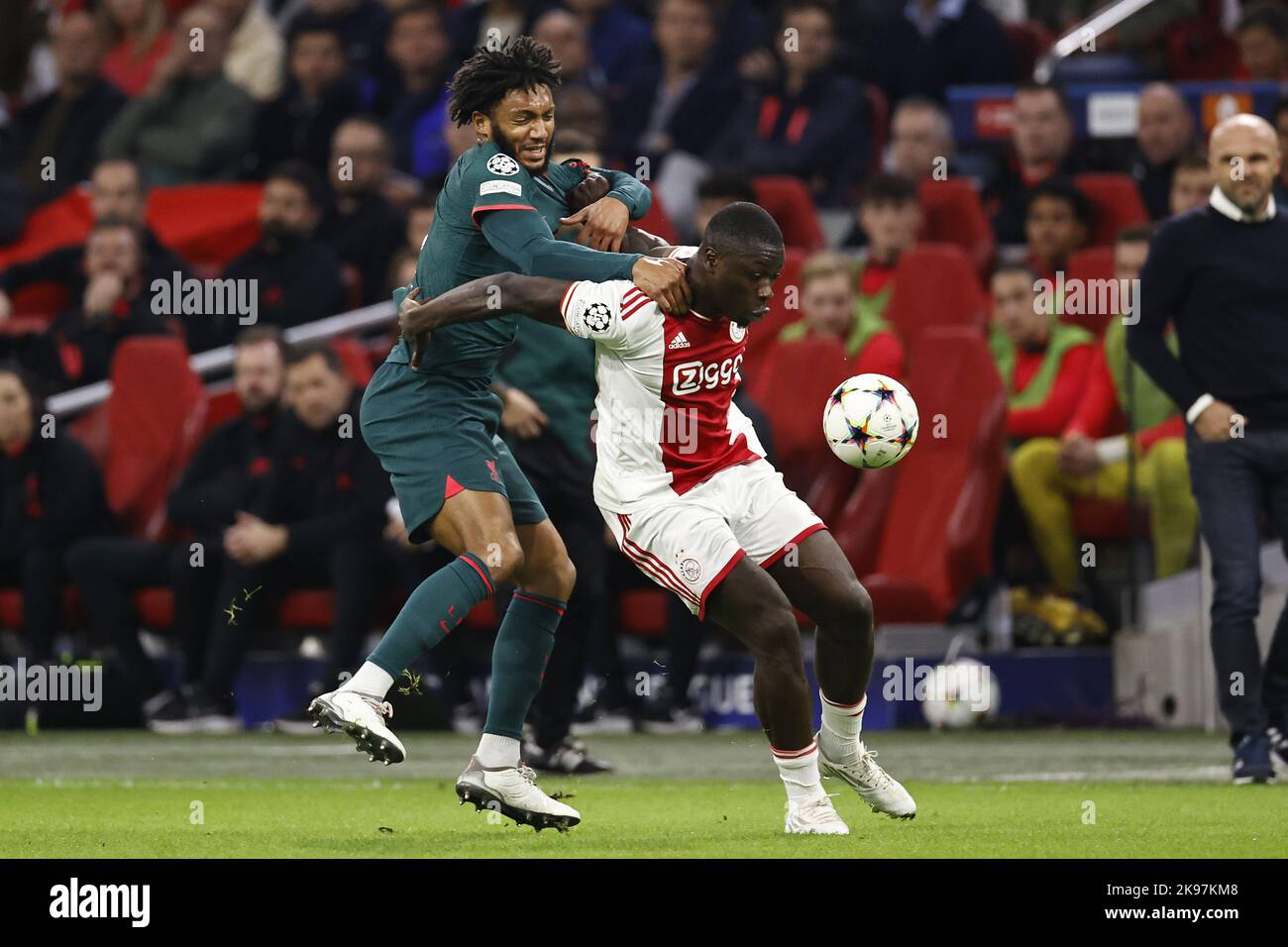 Amsterdam, The Netherlands. October 26, 2022 Amsterdam, The Netherlands. AMSTERDAM - (LR) Joe ...