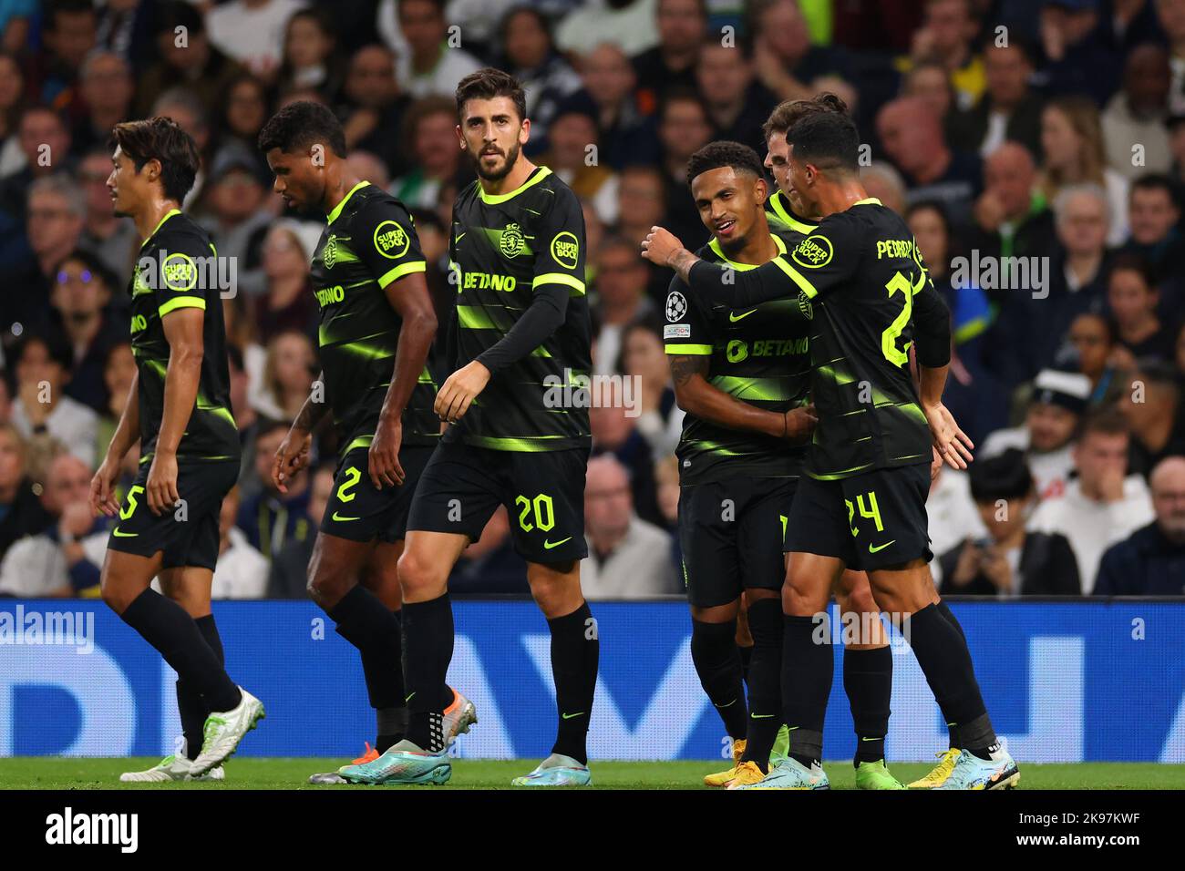 26th October 2022; Tottenham Hotspur Stadium. Tottenham, London ...