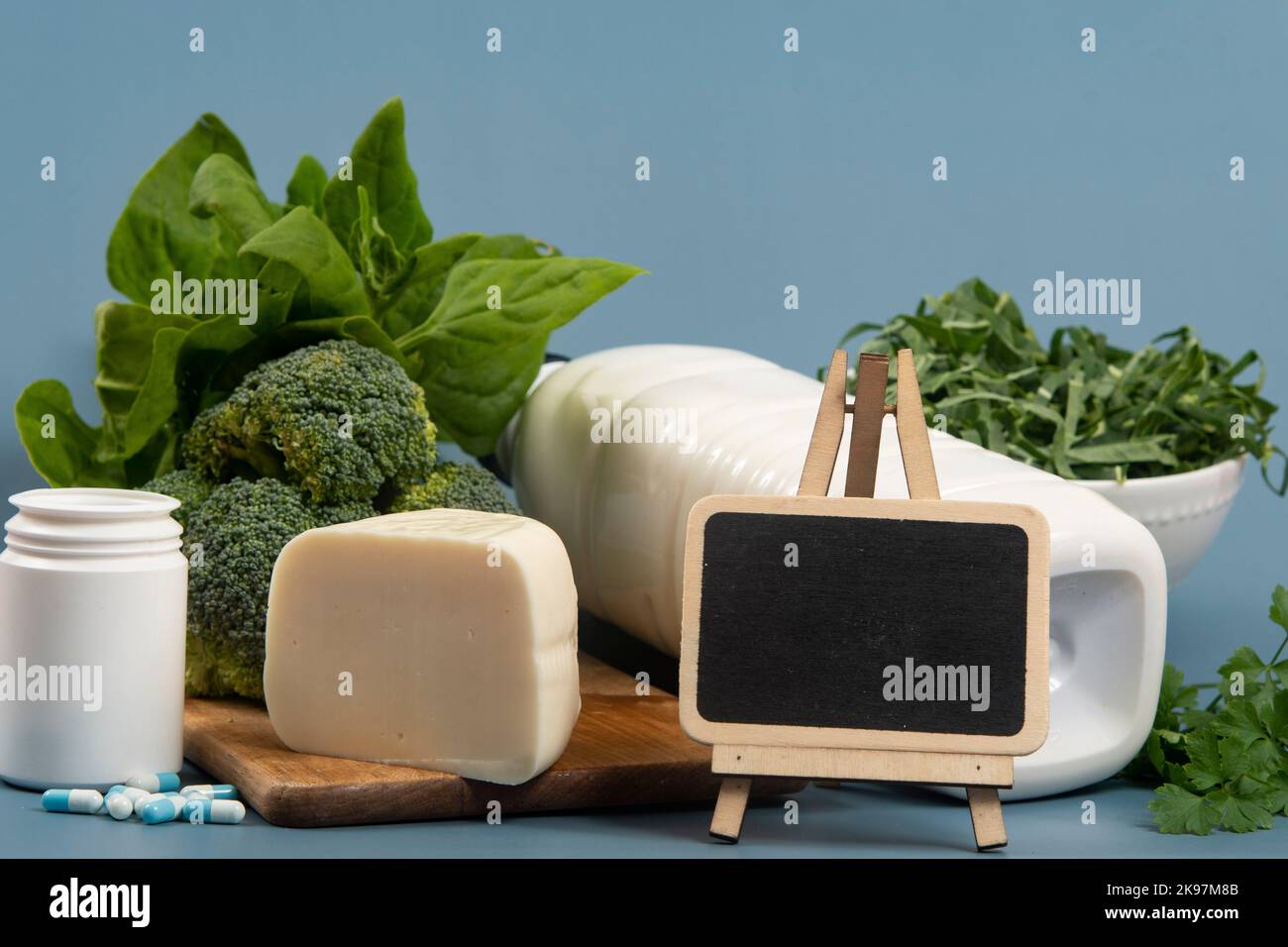 main sources of calcium for the body to help fight osteoporosis Stock ...