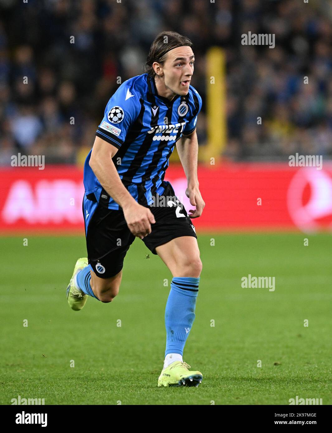 Brugge , Belgium . 26/10/2022, Casper Nielsen (27) of Club Brugge ...