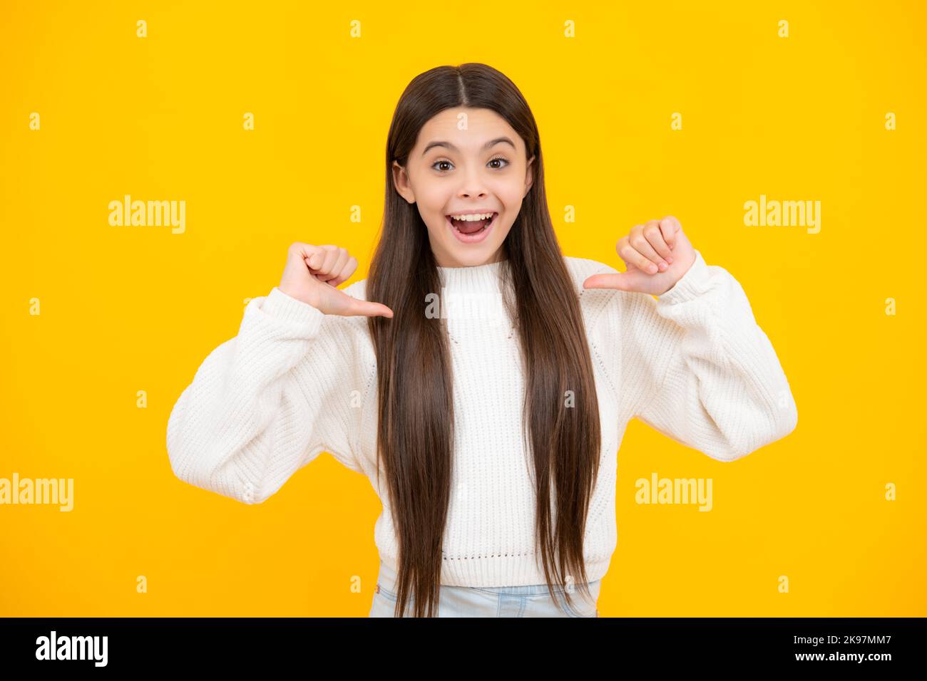 Excited kids face. Child with positive expression, joyful and exciting ...