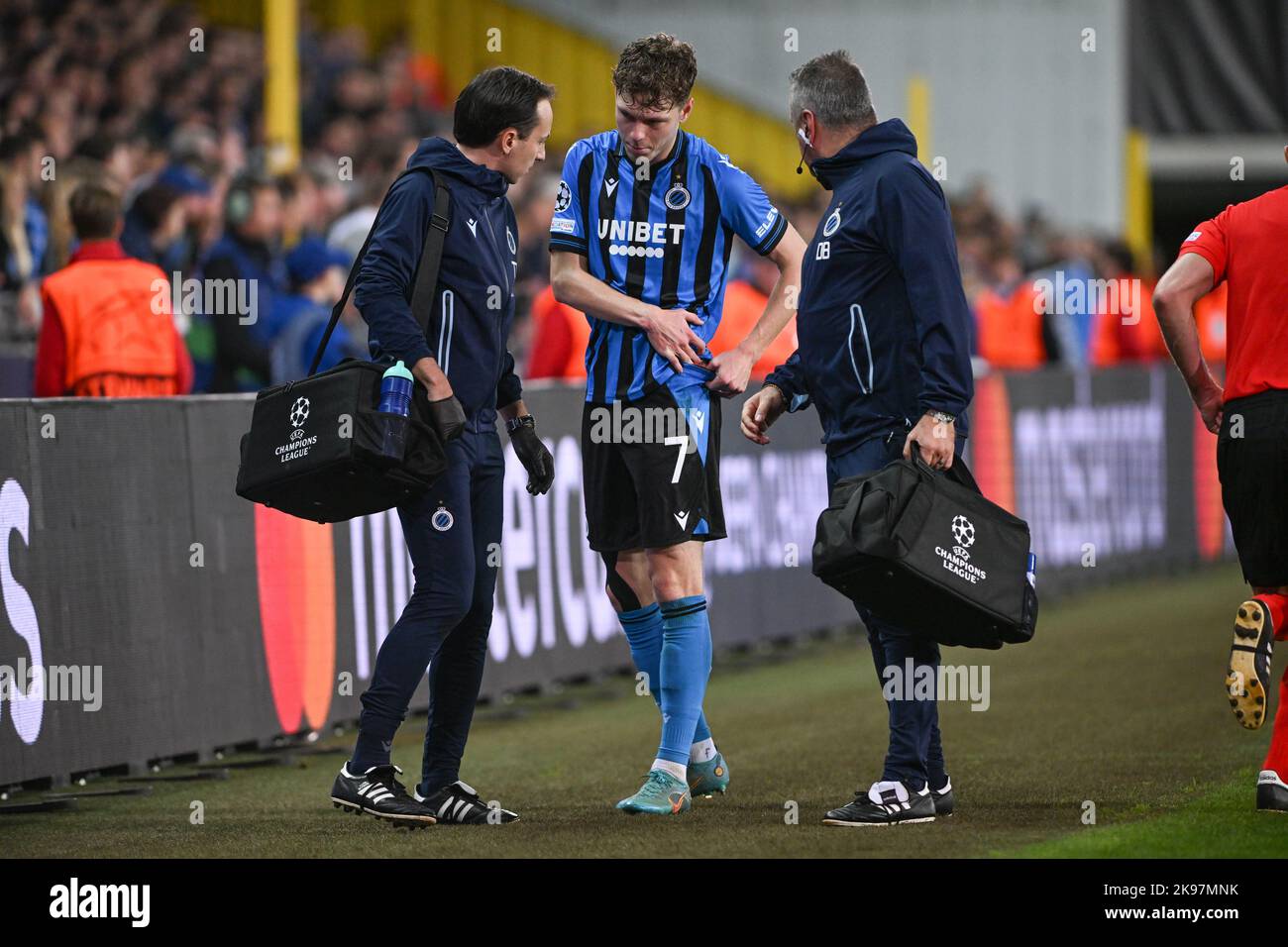 Brugge , Belgium . 26/10/2022, Andreas Skov Olsen (7) of Club Brugge ...