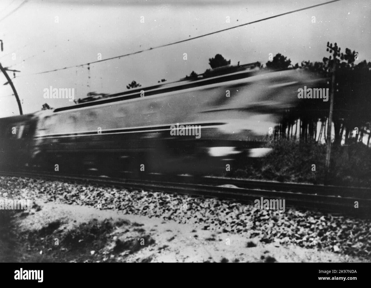 SNCF CC 7107 under record run Stock Photo - Alamy