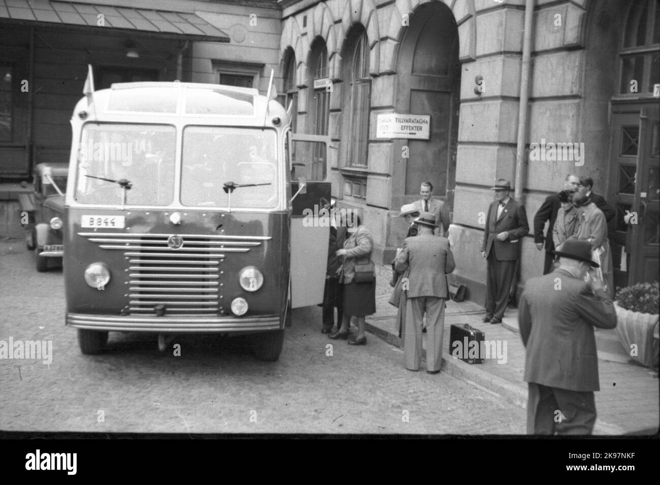 State Railways, SJ Tourist bus at Central Station Stock Photo - Alamy