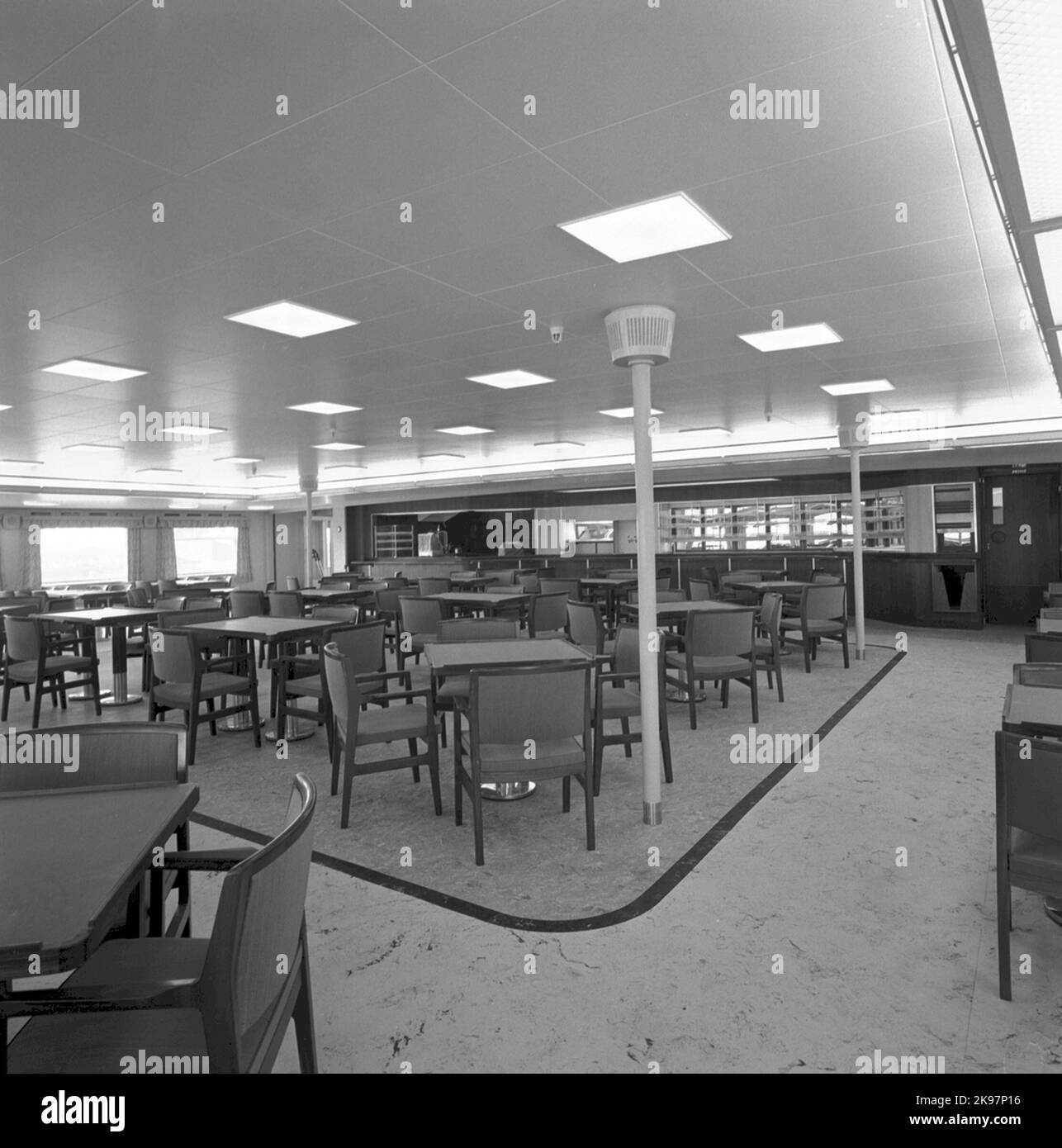 The train ferry "Trelleborg". Interiors Stock Photo - Alamy