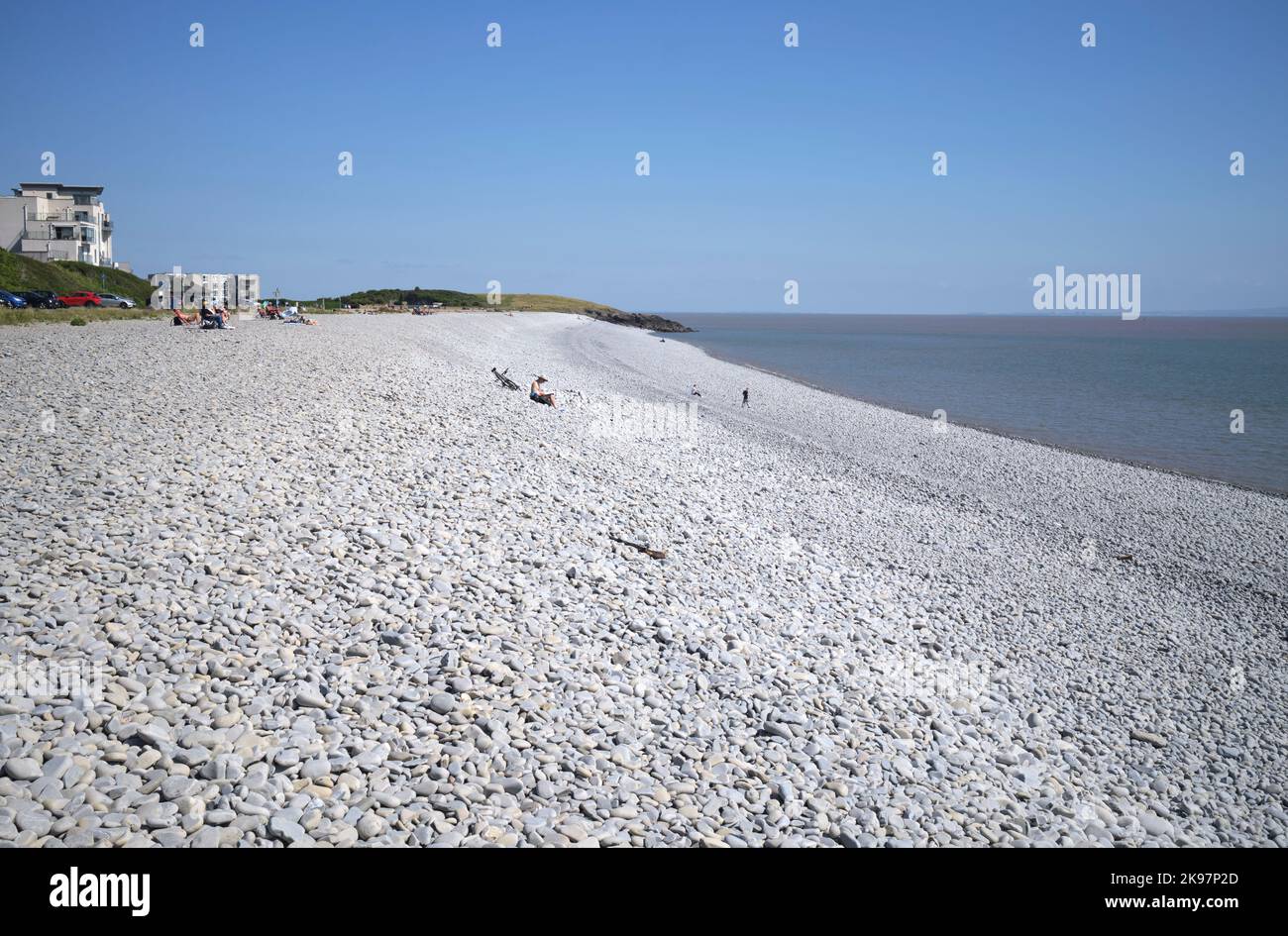 Cold Knap Beach Barry South Wales UK Stock Photo - Alamy