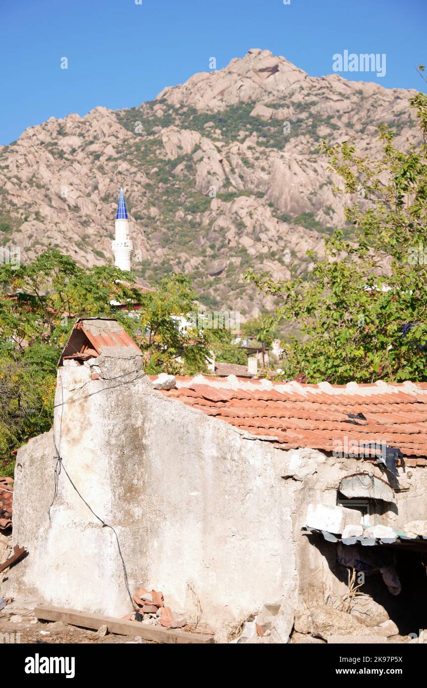 Kapikiri village on Bafa lake in Mugla, Turkey Stock Photo - Alamy
