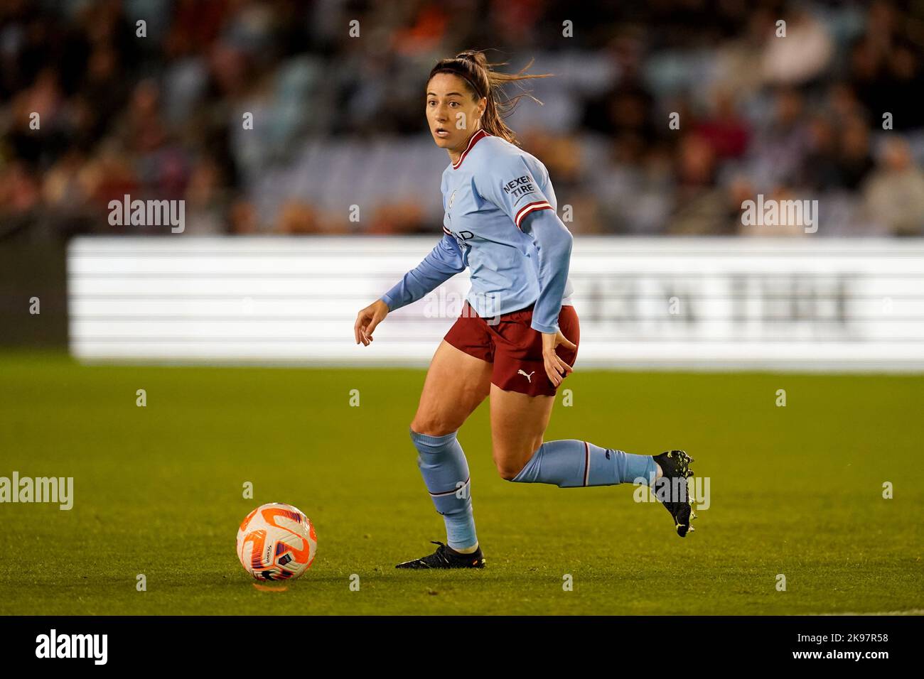 Manchester City’s Vicky Losada in action during the FA Women's ...
