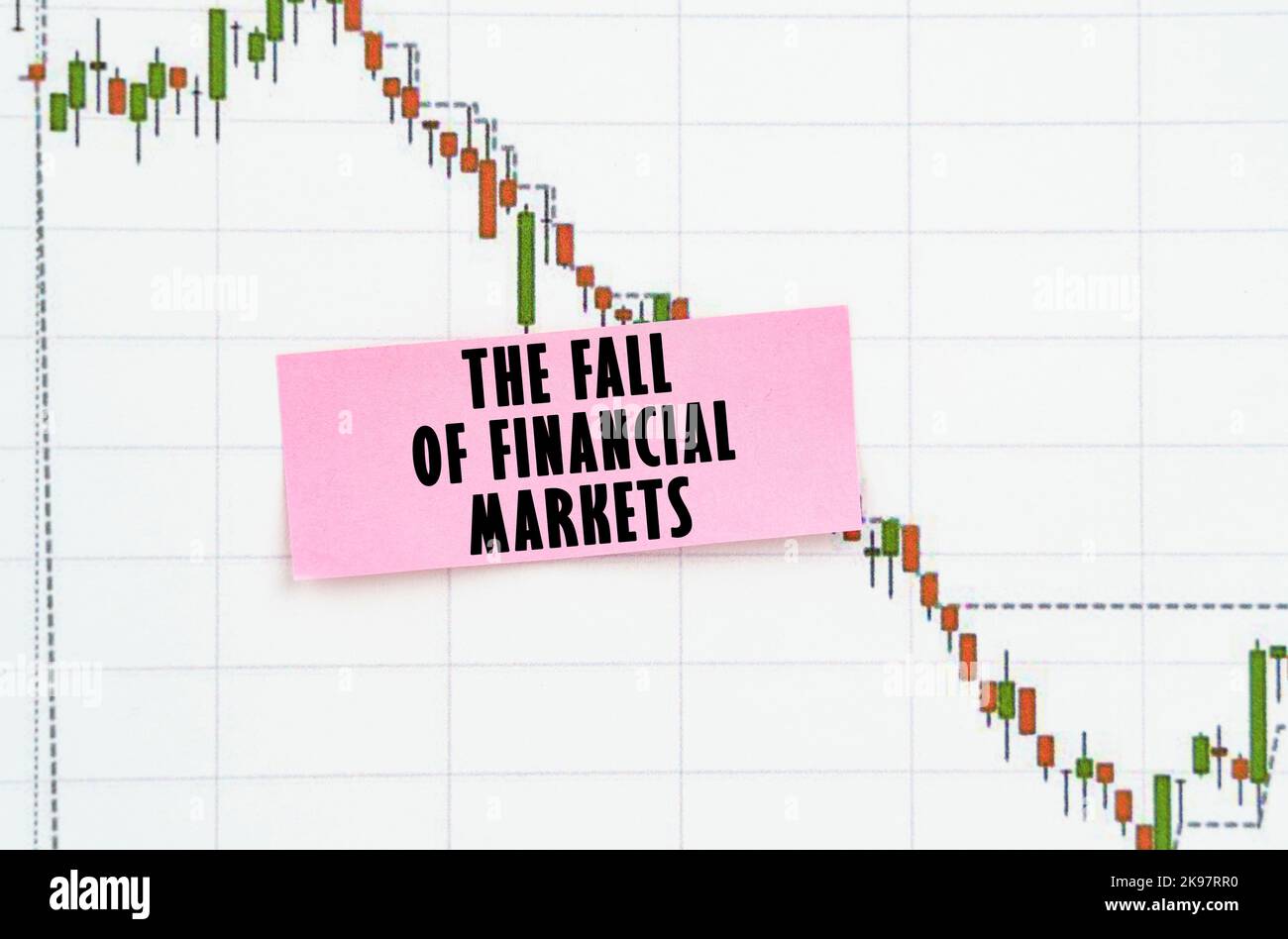 Business and trading concept. Against the background of the quote chart ...