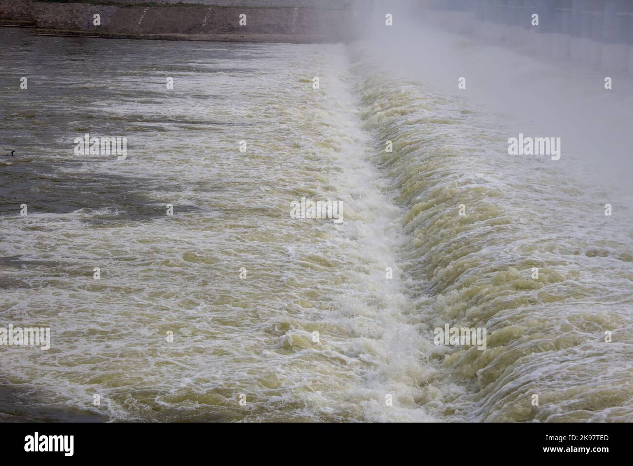 Water released from Kallanai (also known as the Grand Anicut) is an ...
