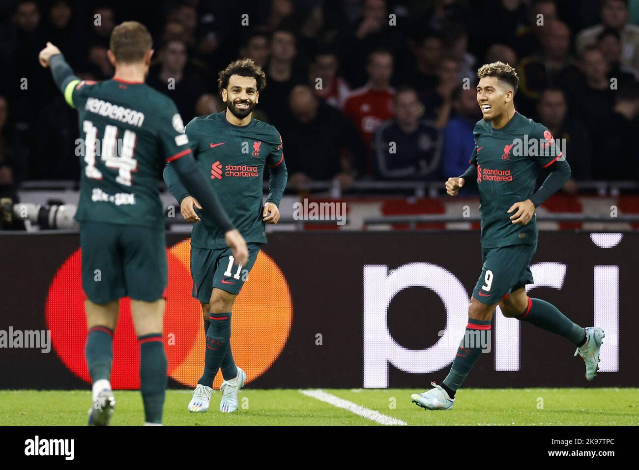 Amsterdam, The Netherlands. October 26, 2022 Amsterdam, The Netherlands. AMSTERDAM - (LR) Jordan ...