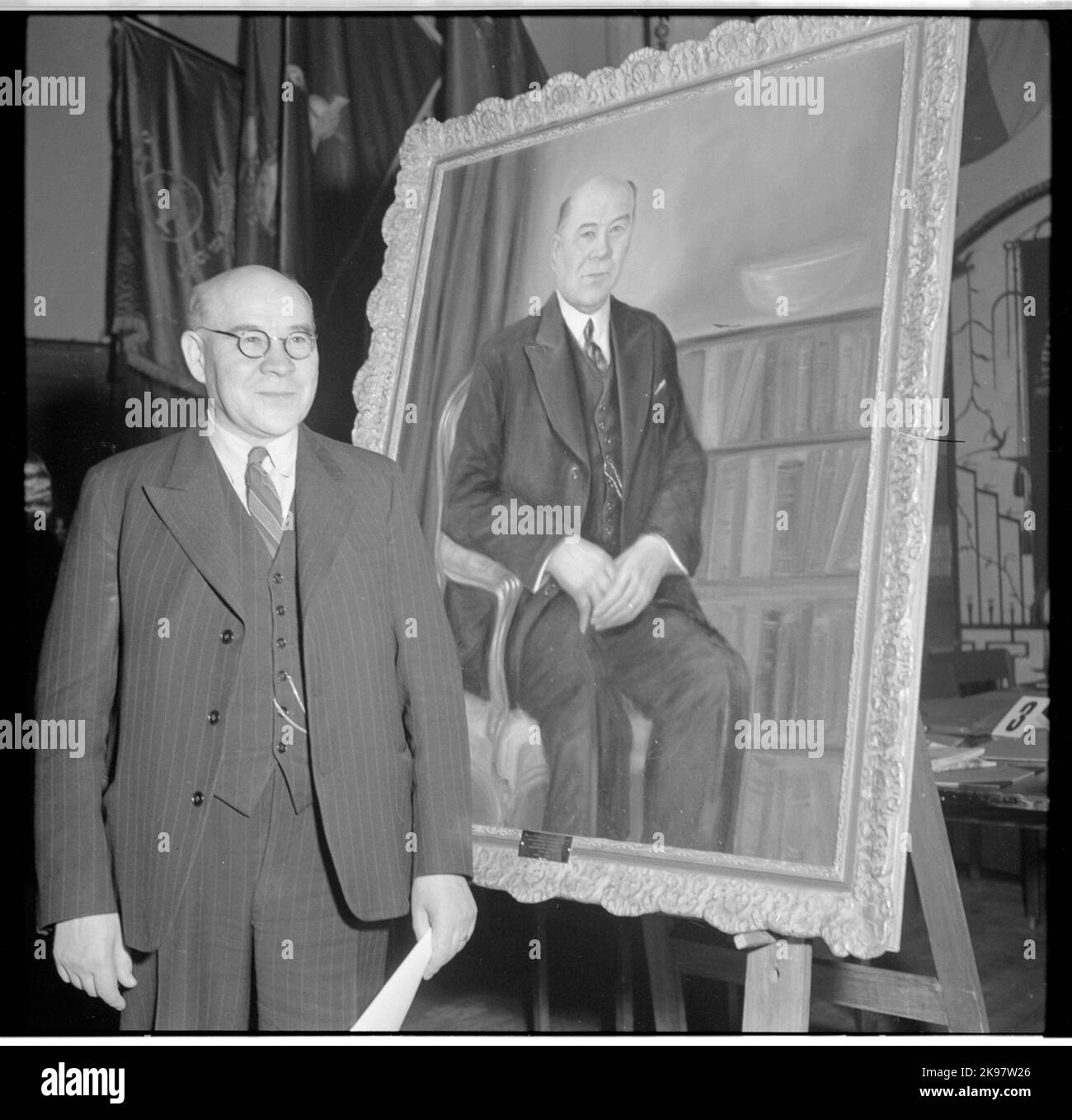 Man who has been portrayed Stock Photo - Alamy