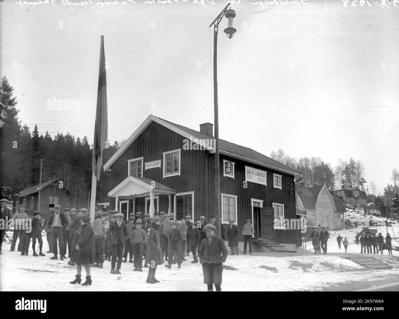 Inauguration of Dal - Western Värmlands Railway, DVVJ Stock Photo - Alamy
