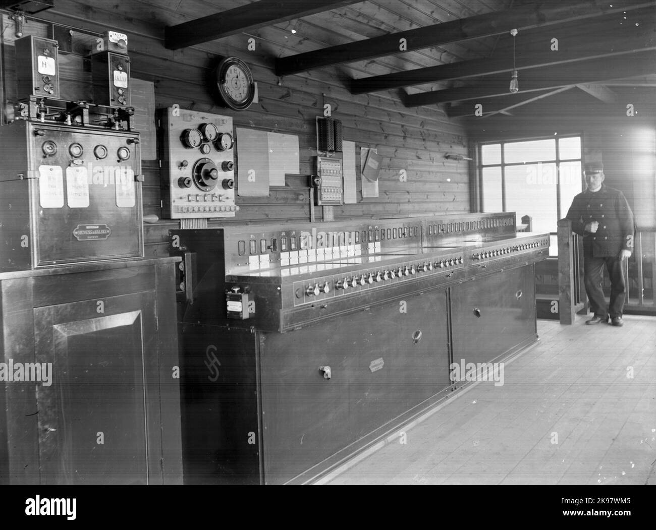 Interior of switchgear Stock Photo - Alamy