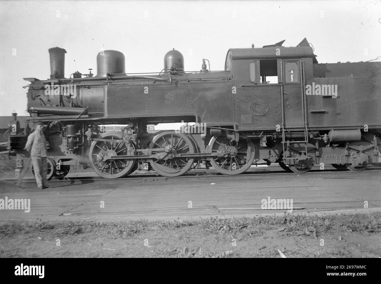 The State Railways, SJ J 1338 was manufactured for SJ by Nydqvist and Holm AB in 1918 Stock ...