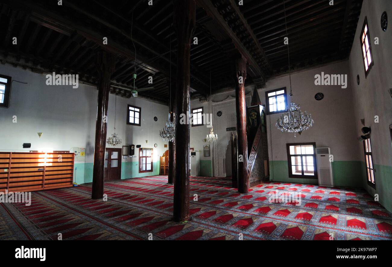 Located in Ayas, Turkey, the Great Mosque was built in the 15th century ...