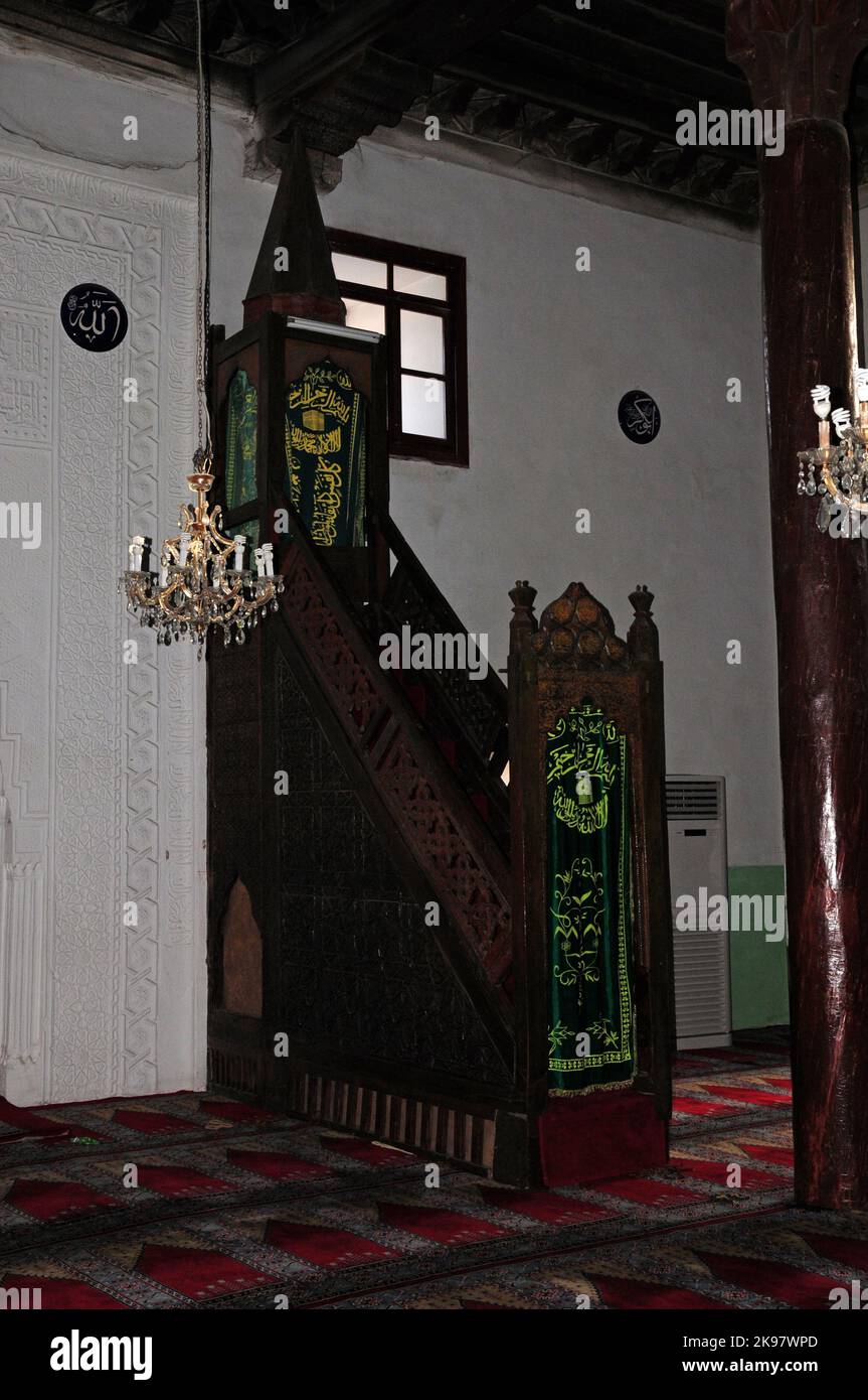 Located in Ayas, Turkey, the Great Mosque was built in the 15th century ...