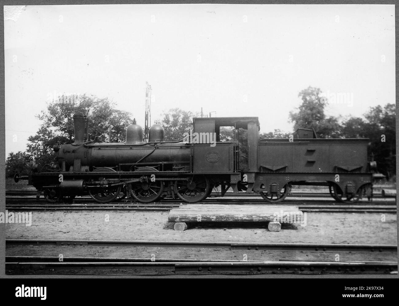 Östra Skåne's railways, Ösj Lok 13 Stock Photo - Alamy