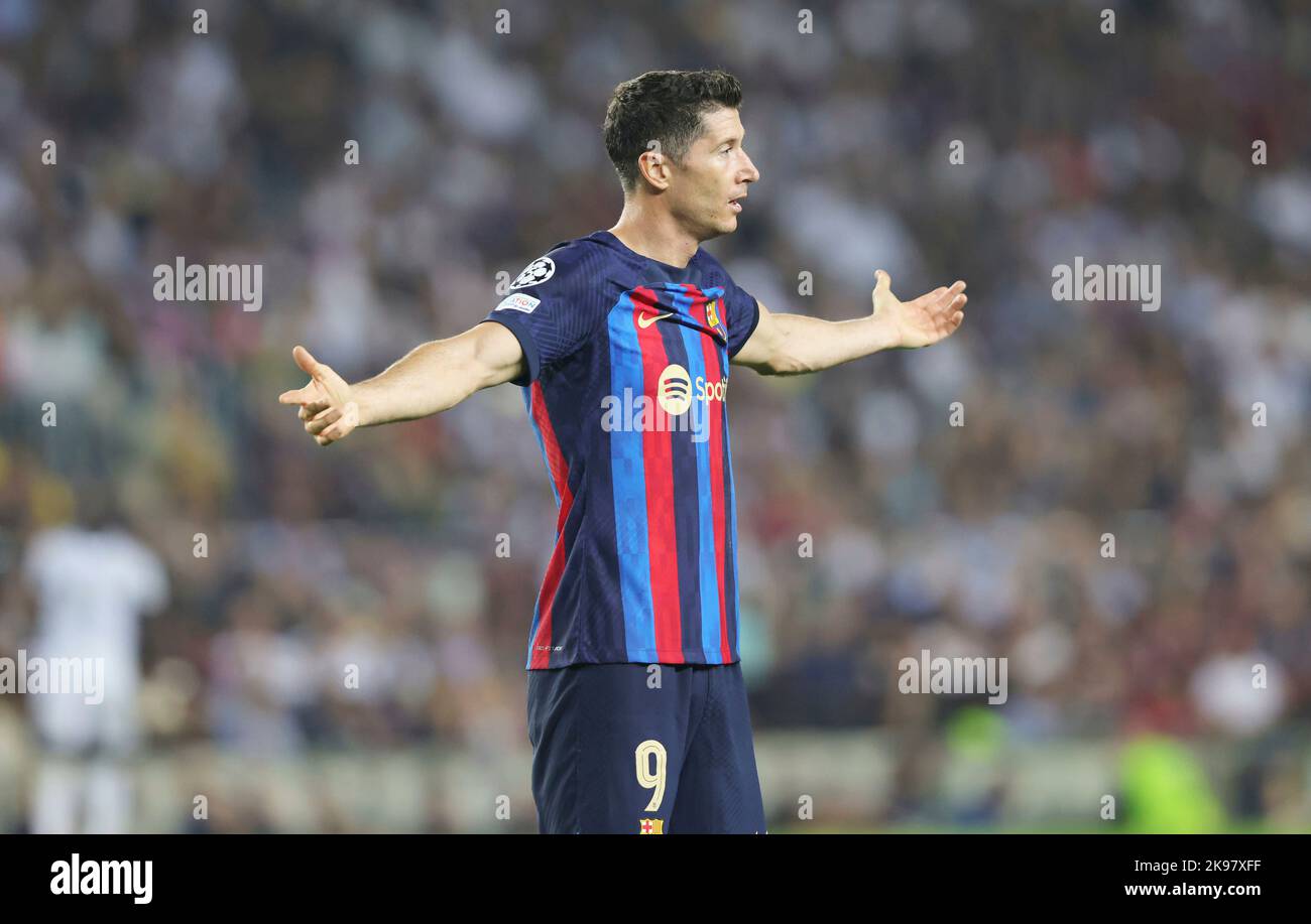 Barcelona, Spanien. 26th Oct, 2022. firo : 10/26/2022, football, soccer ...
