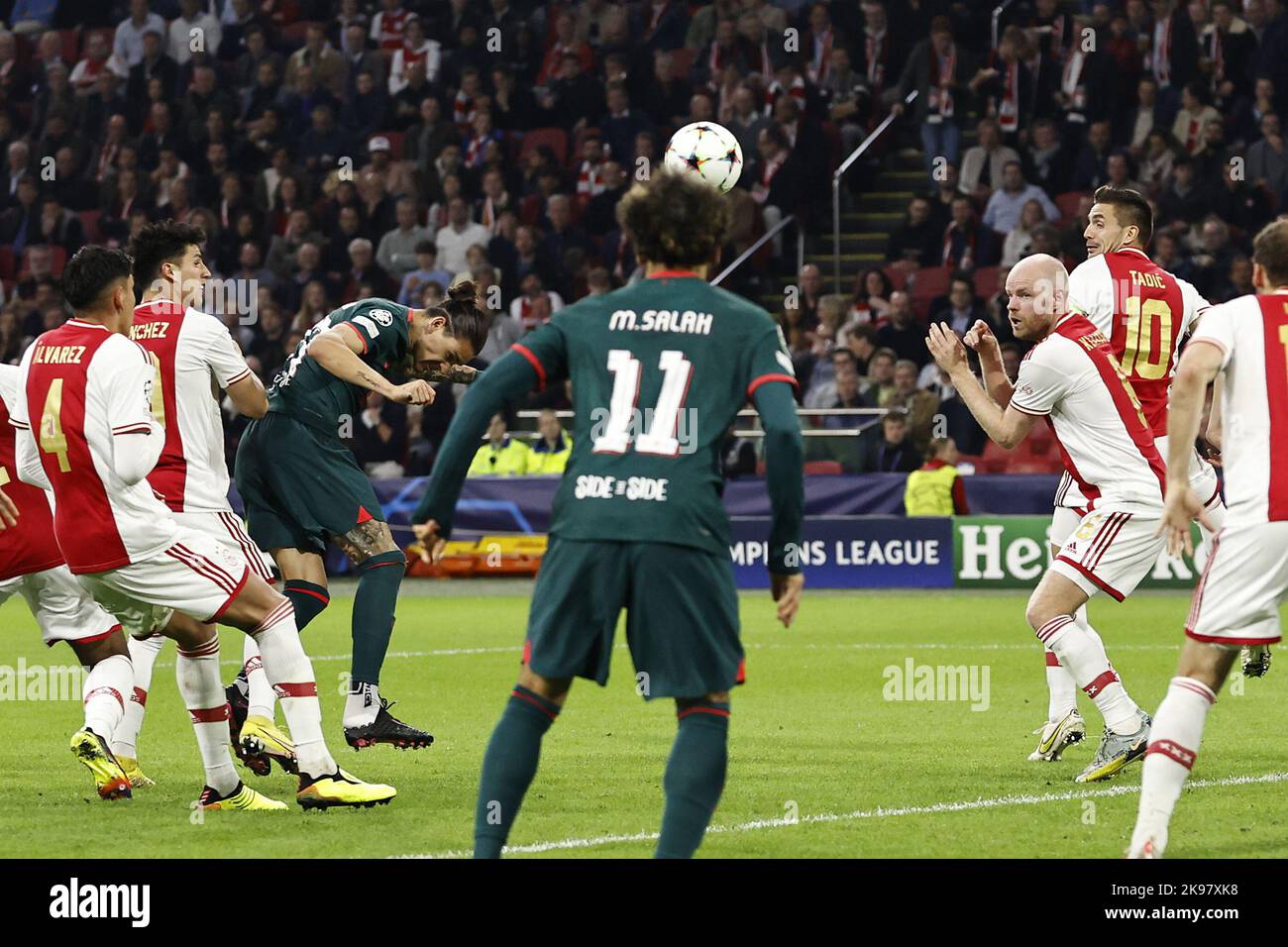 Amsterdam, The Netherlands. October 26, 2022 Amsterdam, The Netherlands. AMSTERDAM - (LR) Edson ...