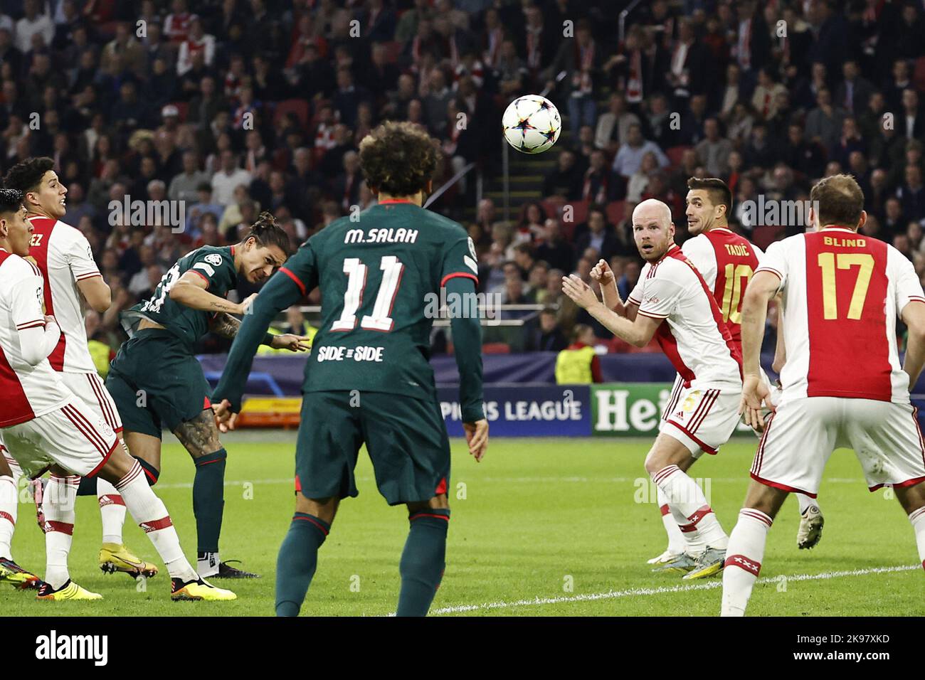 Amsterdam, The Netherlands. October 26, 2022 Amsterdam, The Netherlands. AMSTERDAM - (LR) Edson ...