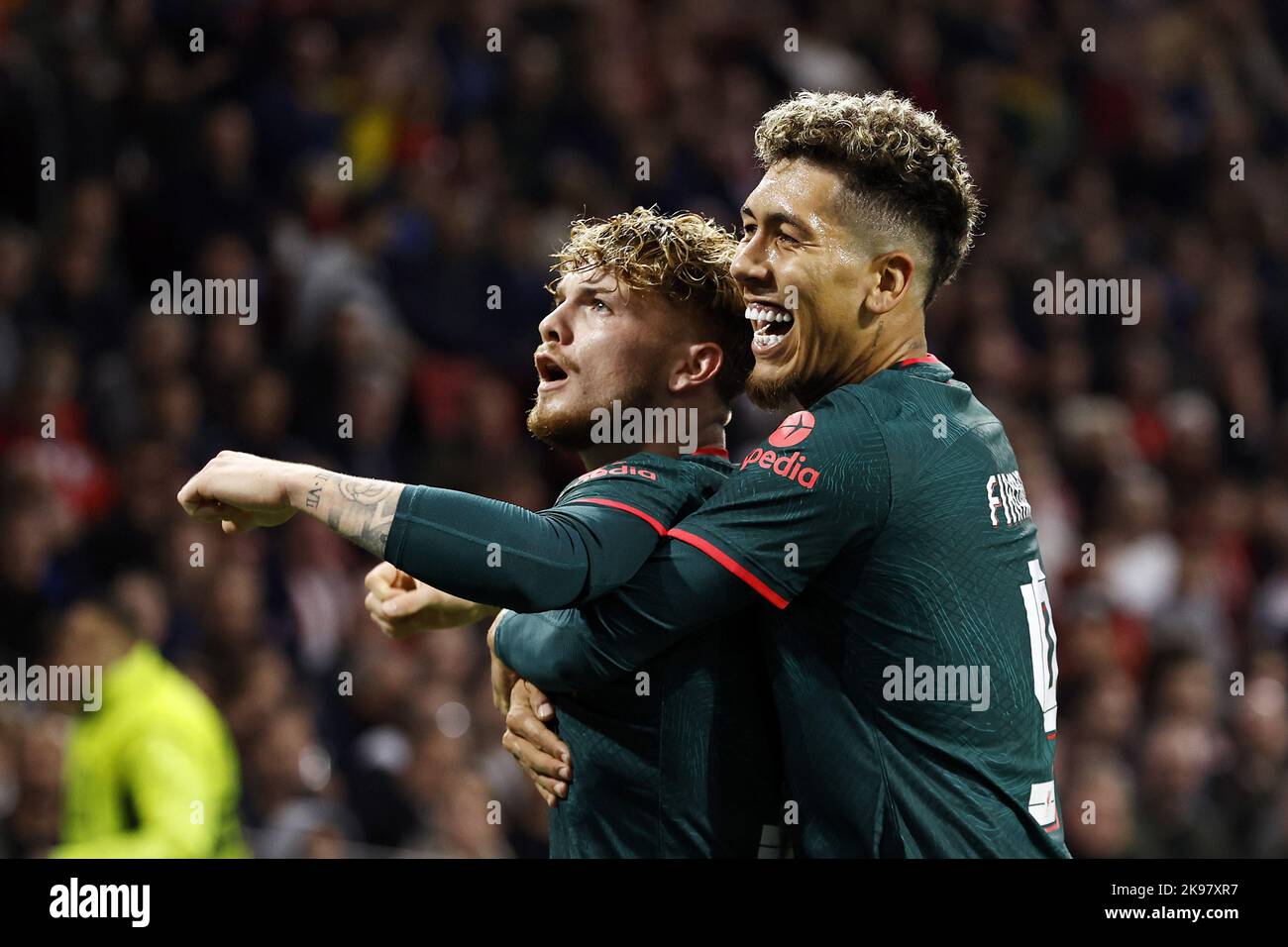 Amsterdam, The Netherlands. October 26, 2022 Amsterdam, The Netherlands. AMSTERDAM - (LR) Harvey ...