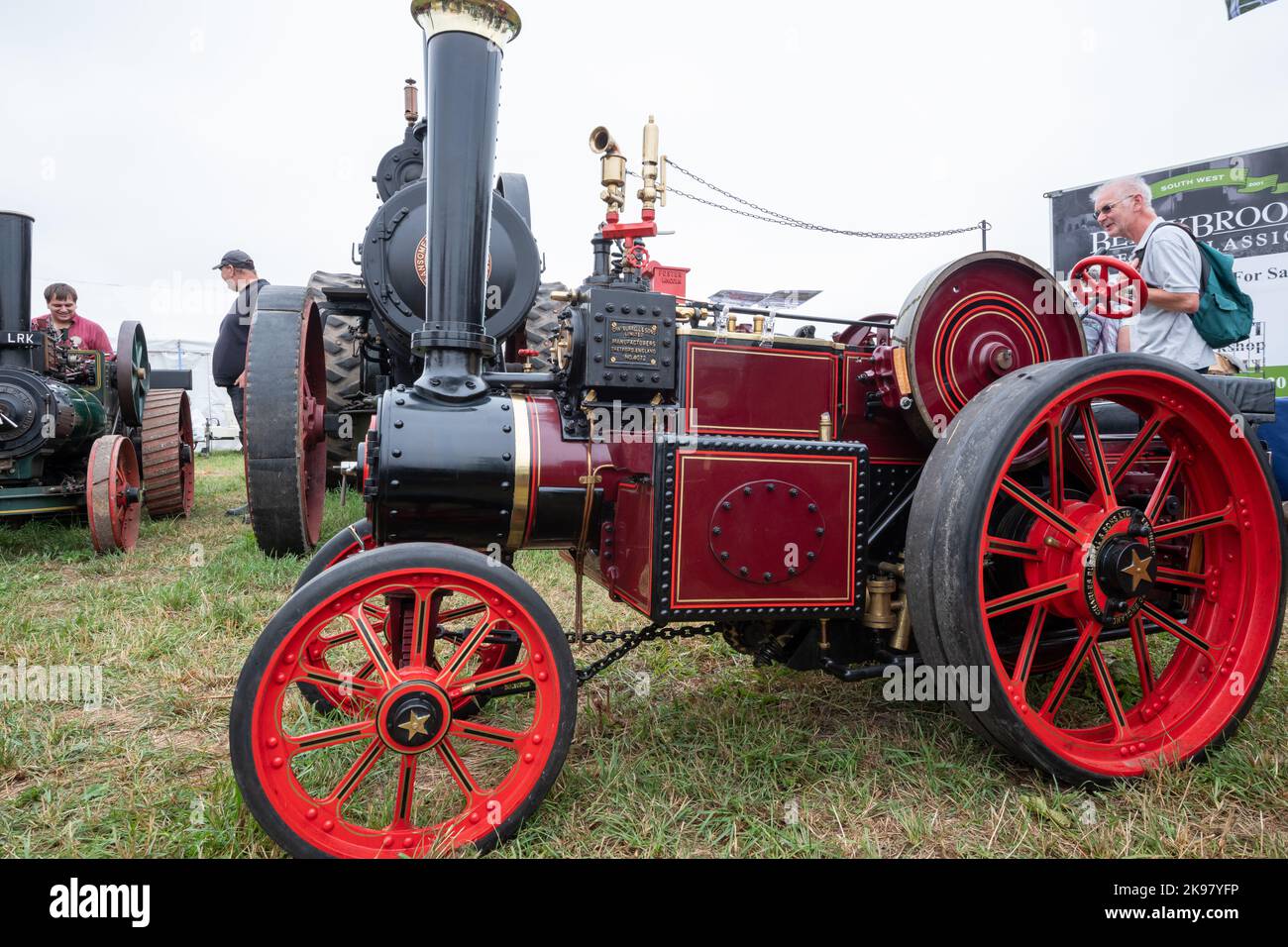 Tarrant Hinton.Dorset.United Kingdom.August 25th 2022.A miniature ...