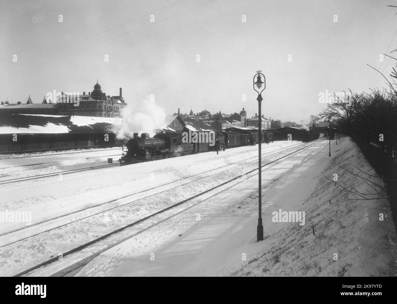 State Railways, SJ B 1267. Lund Station Stock Photo - Alamy