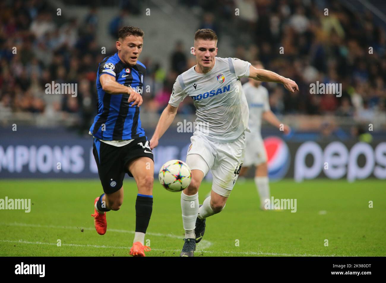 October 26, 2022, Milan, Italy: Libor Holik of Fc Viktoria Plzen and ...