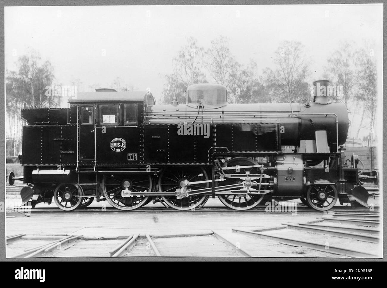 Malmö - Simrishamns Railway, MSJ Lok 30 Stock Photo - Alamy