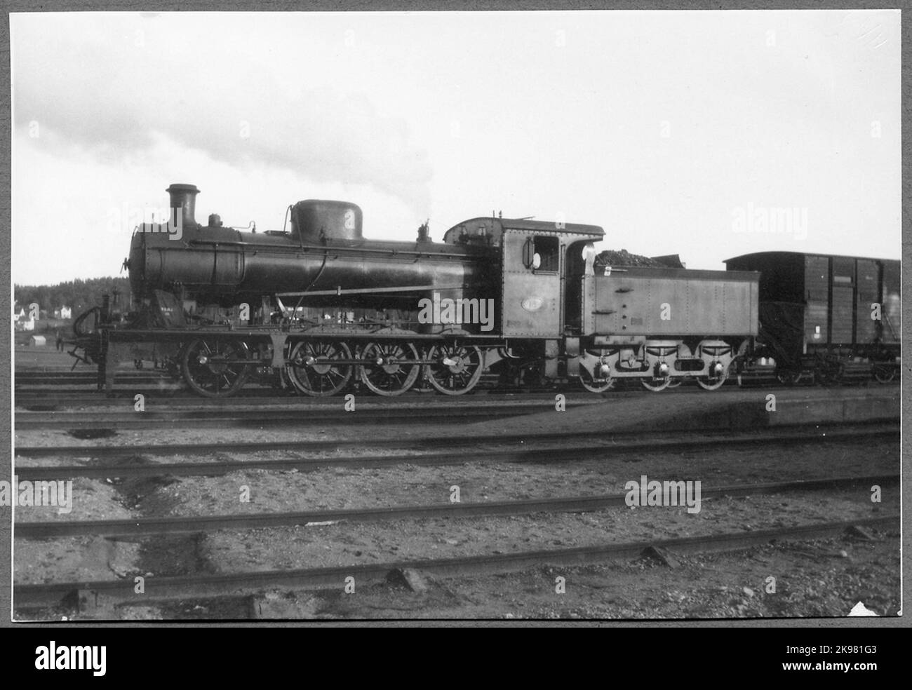 Varberg - Borås - Herrljunga Railway, VBHJ Lok 14 Stock Photo - Alamy