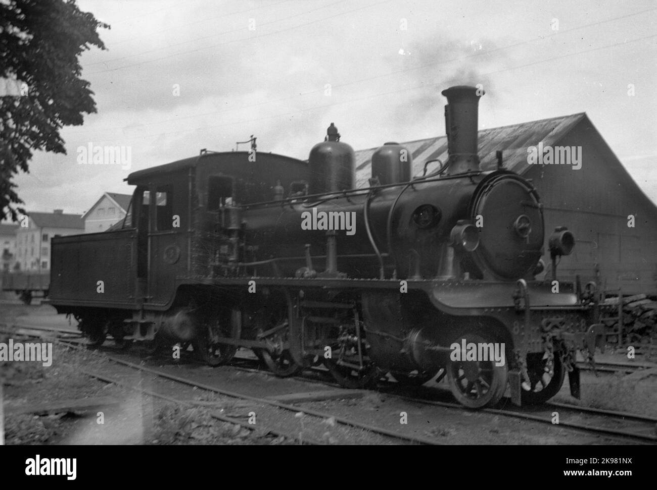 Stockholm - Roslagen Railway, SRJ Lok 8, compound locomotive, scrapped ...