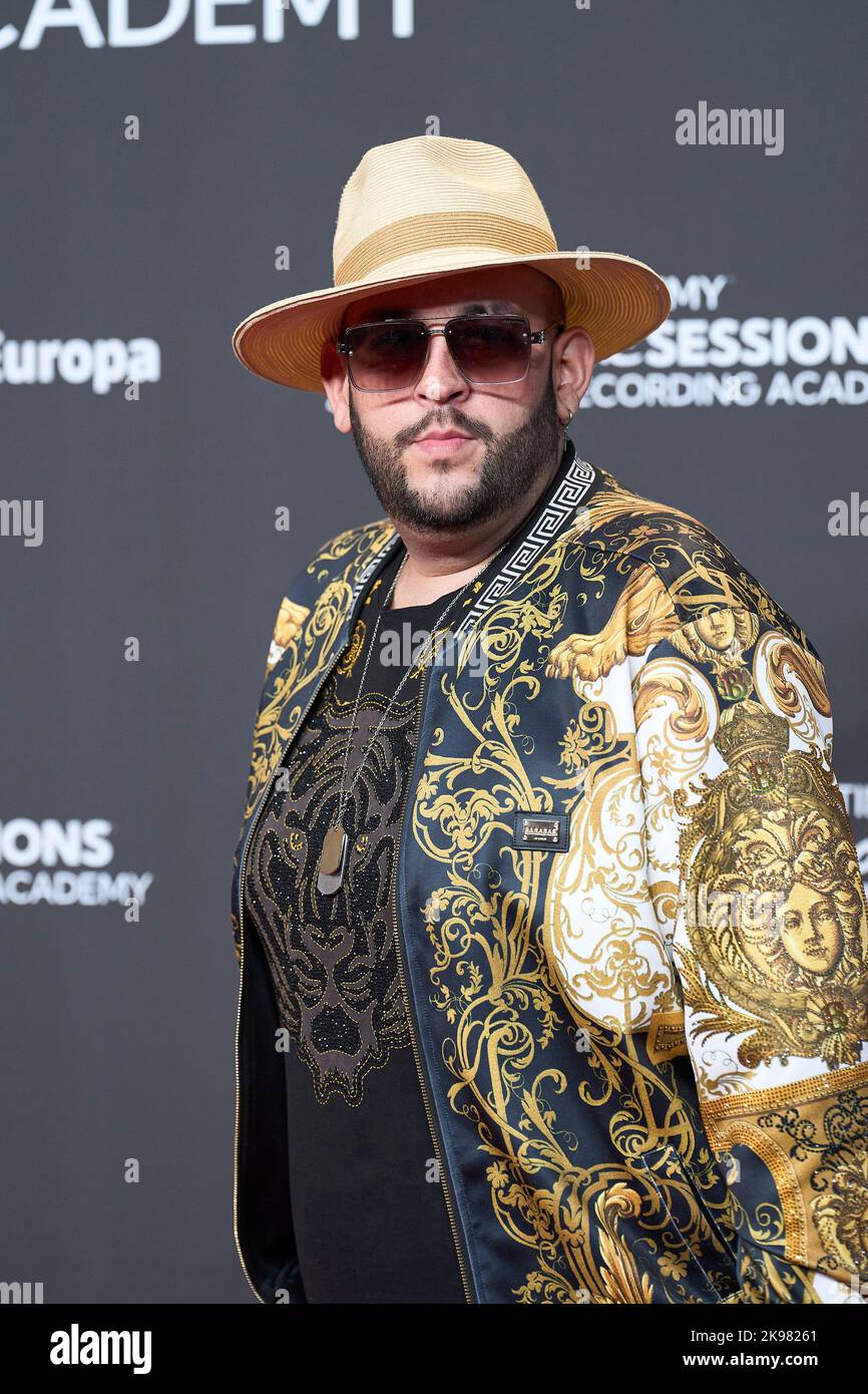 Madrid. Spain. 20221026, Moncho Chavea attends Latin GRAMMY Acoustic ...