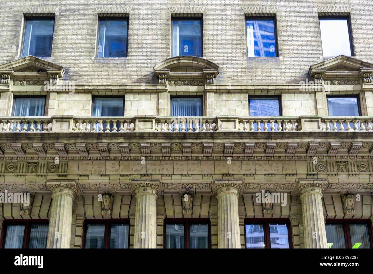 Old stone architecture in a heritage building located in Sixty-Seven ...