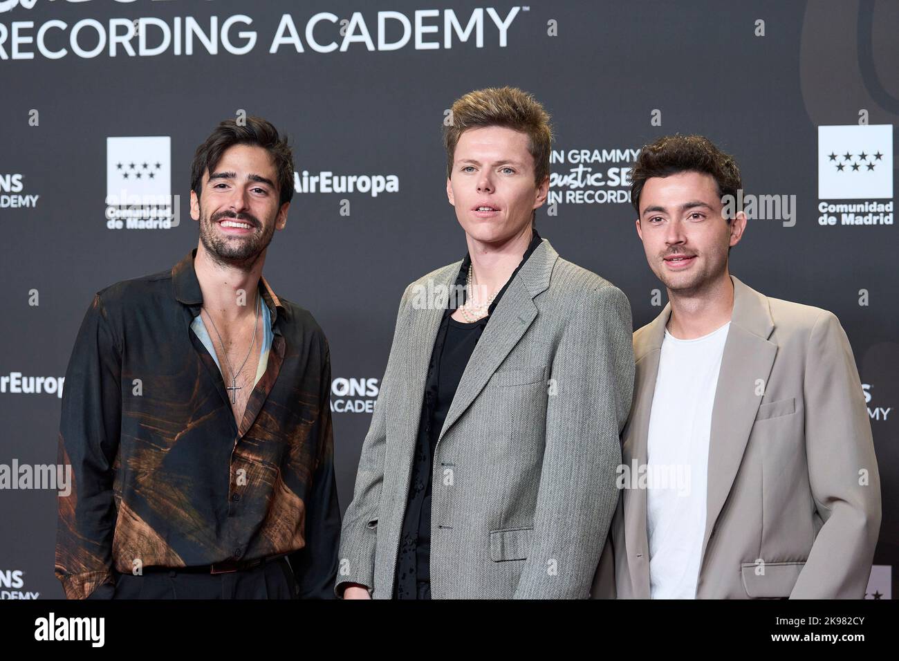 Madrid. Spain. 20221026, Jonathan, Javier, Lorenzo from Meler attends ...