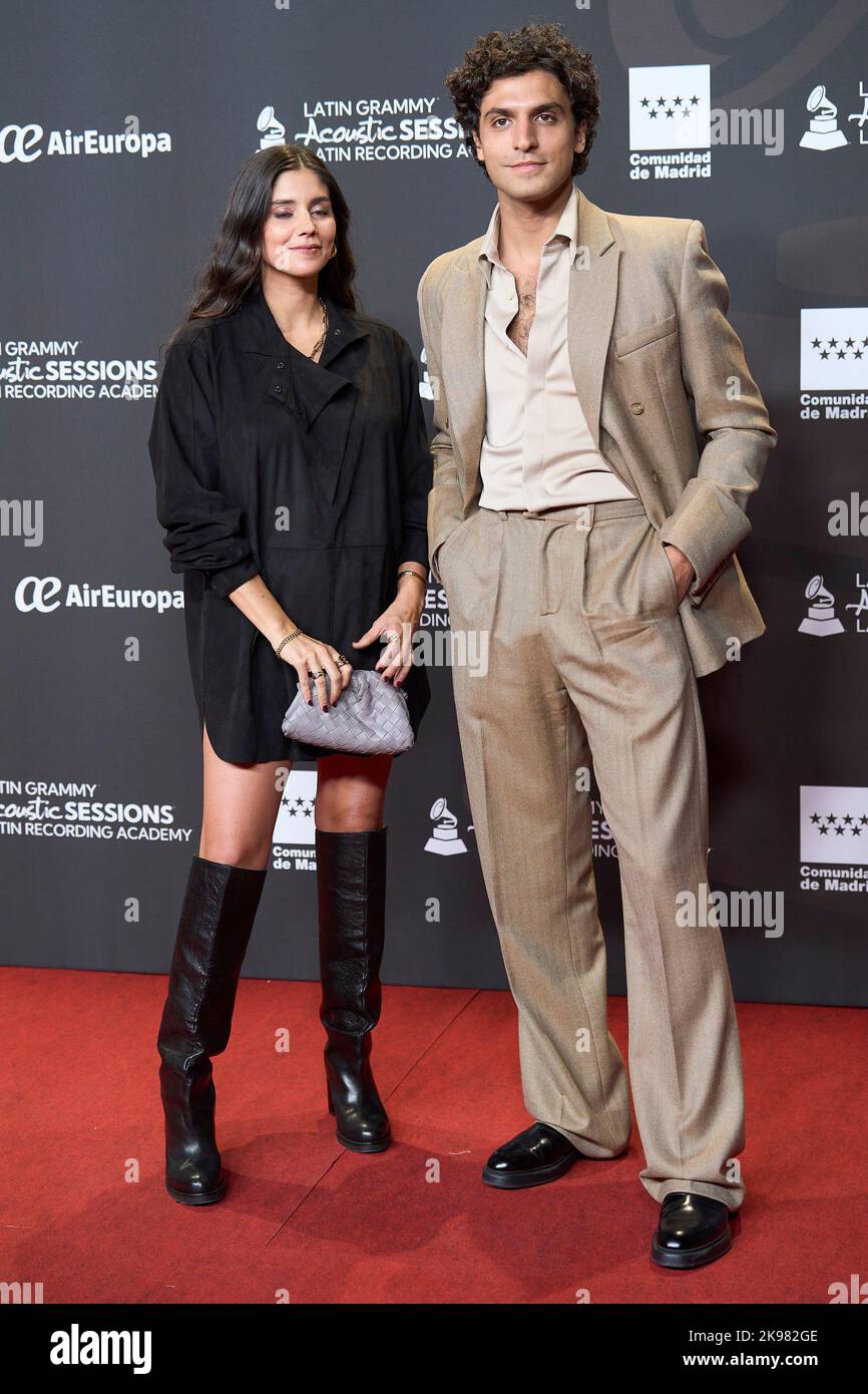 Madrid. Spain. 20221026, Tomas Paramo, Maria Garcia de Jaime attends ...