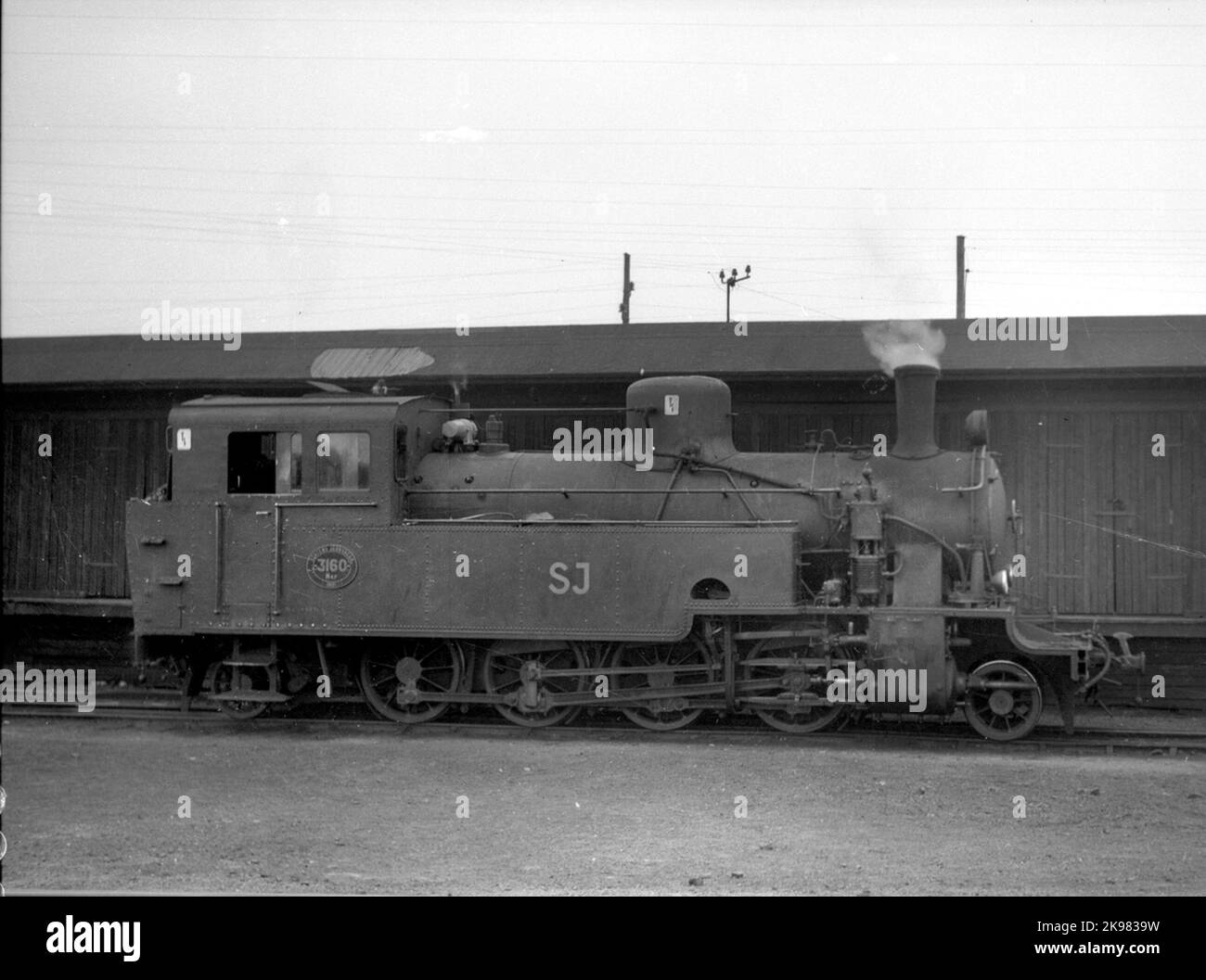 State Railways, SJ N4P 3160, former pleasure locomotive 18 Stock Photo - Alamy