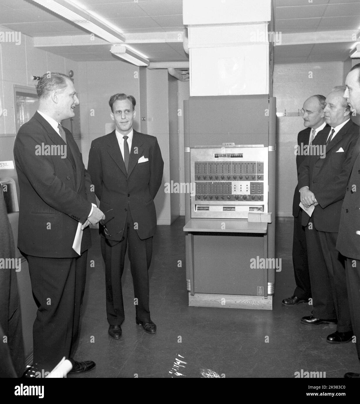 Inauguration of the State Railway's computer system from IBM. Generaid ... Inauguration of the State Railway's computer system from IBM. Generaid ...
