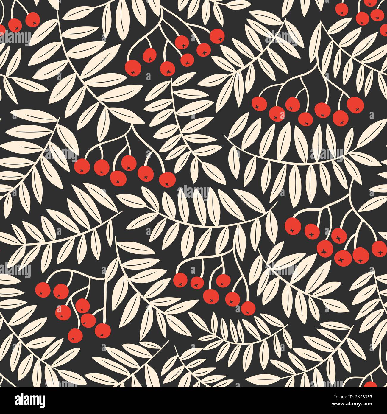 Linocut plant hi-res stock photography and images - Alamy