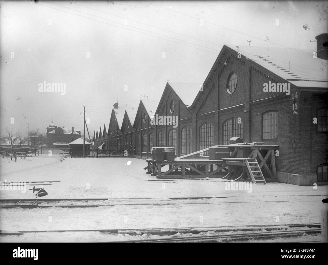 Old Workshotennya Workshop was erected in 1916-1920 Stock Photo - Alamy