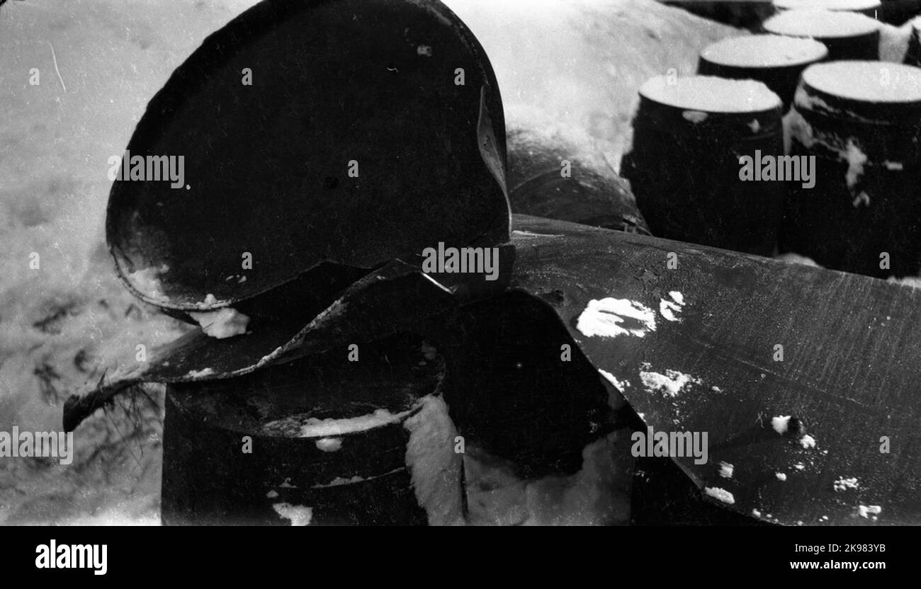 Compressed air container exposition Stock Photo - Alamy