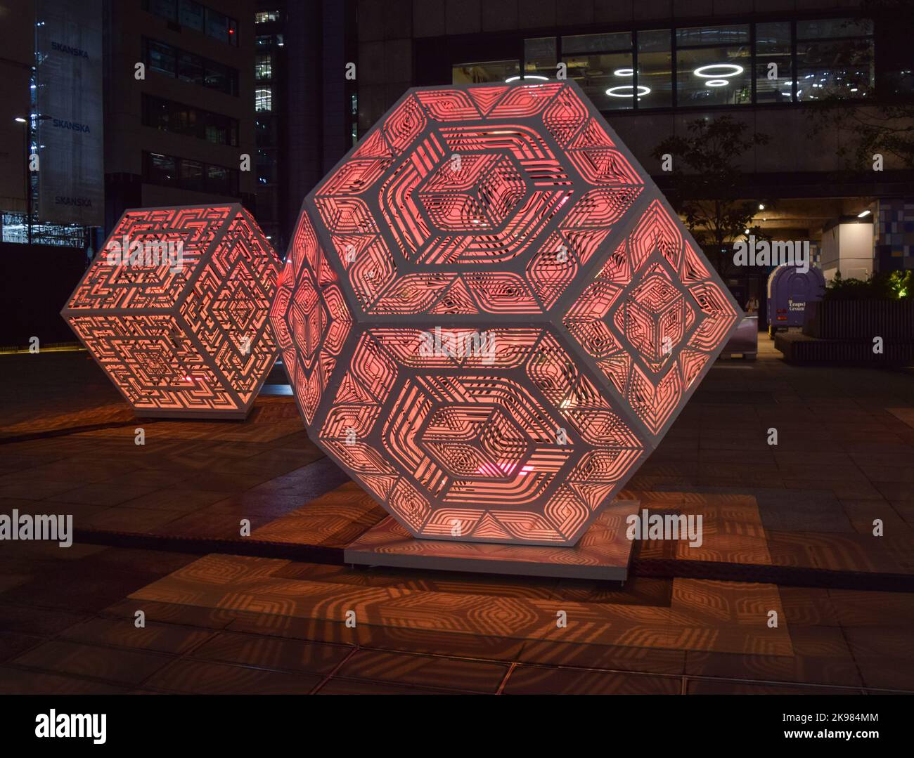 London, UK. 26th October 2022. Sculptures by HYBYCOZO, the studio of ...
