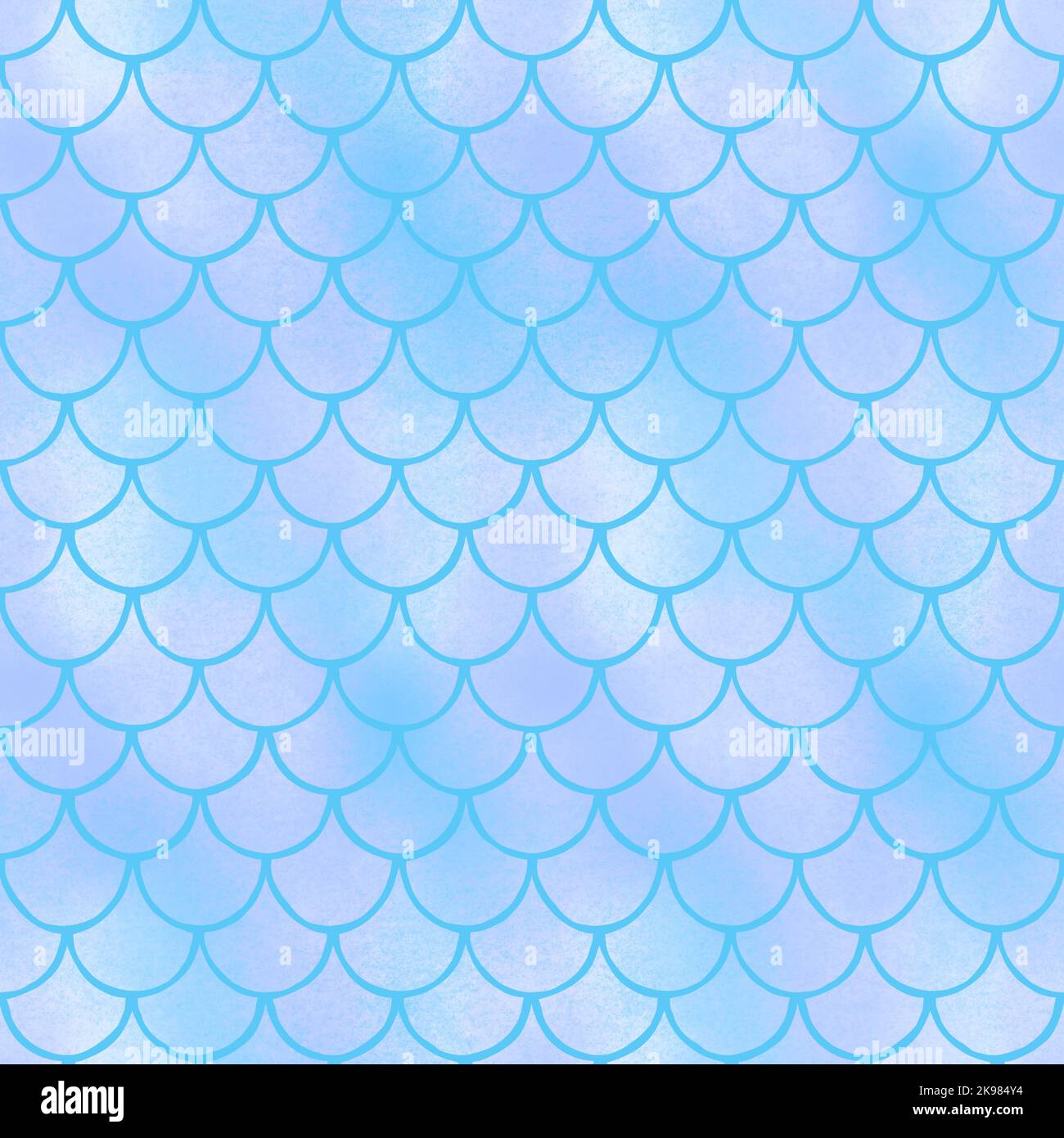 Cartoon seamless fish tail mermaid skin pattern for fabrics and ...