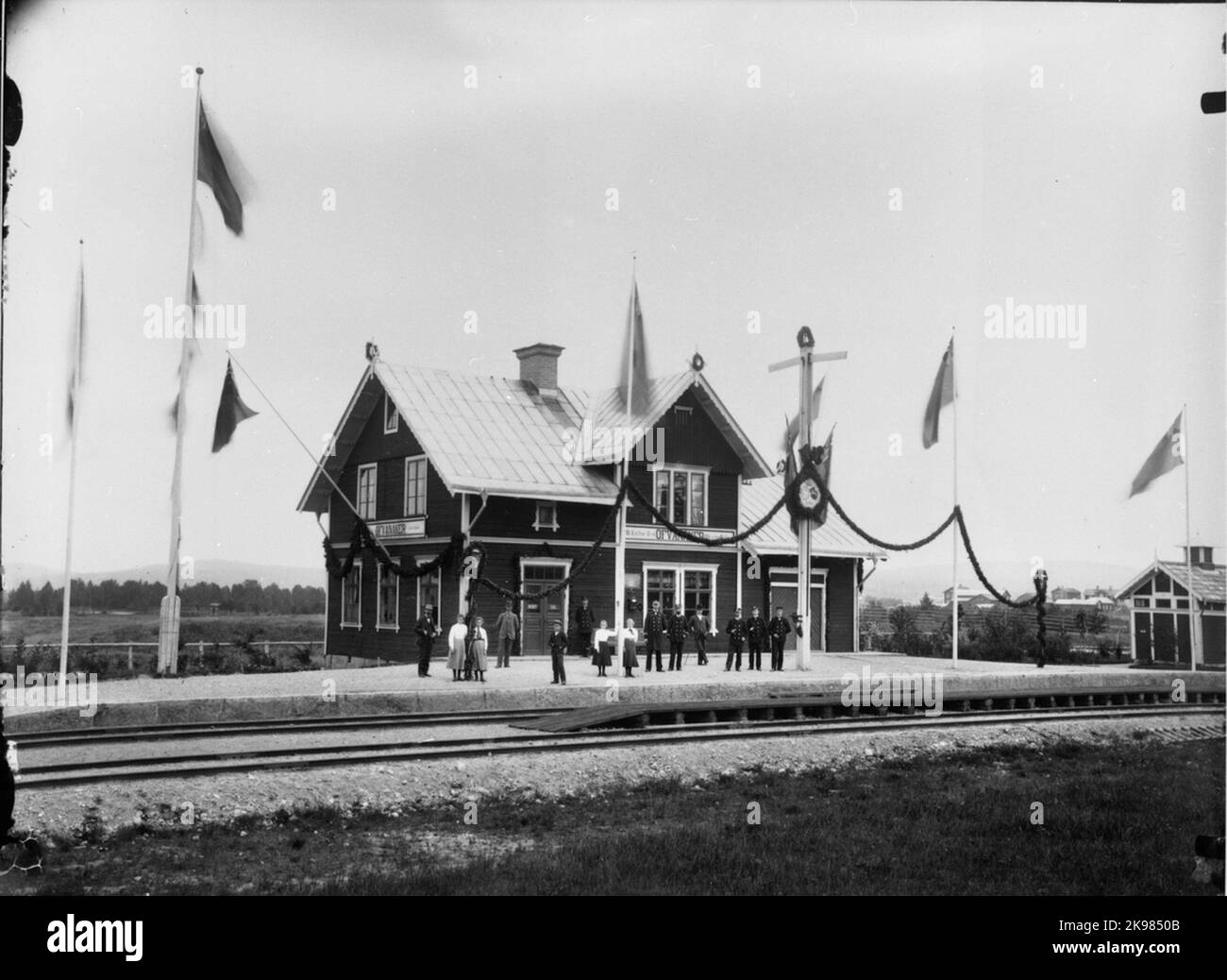 Inauguration of dhdj, station Stock Photo - Alamy