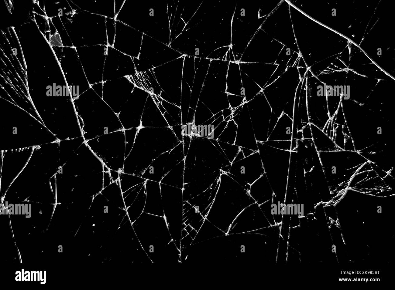 Crushed phone screen Black and White Stock Photos & Images - Alamy