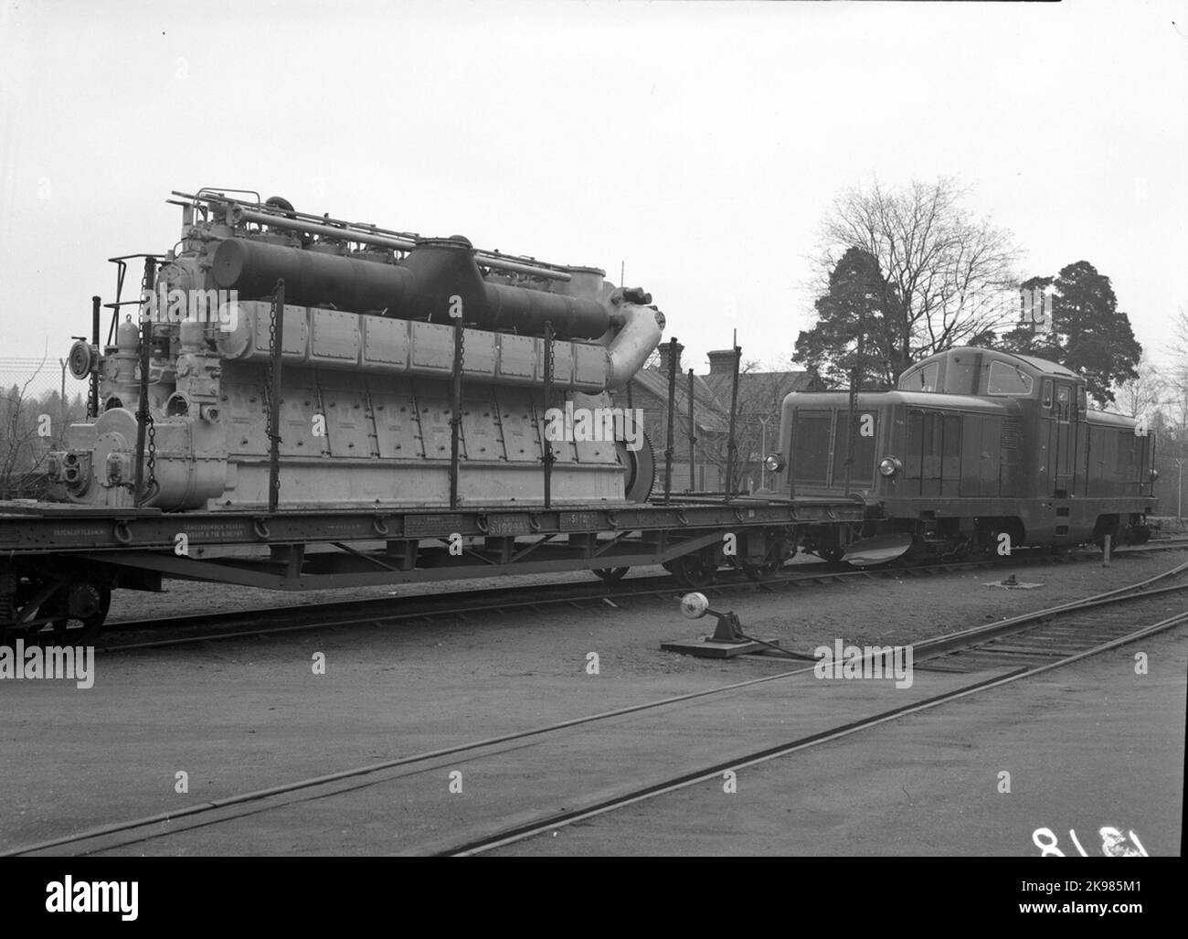 State Railways, SJ Ä2 31. Made of Nohab (Company Number: 3056), drag on ...