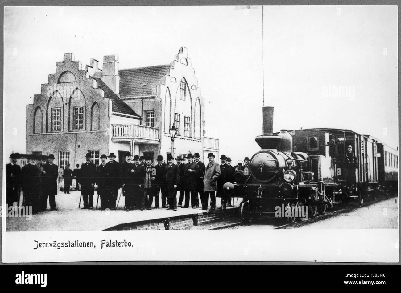 Malmö-Simrishamns Railway, MSJ Lok 11 "Cimbrishamn" at Falsterbo ...